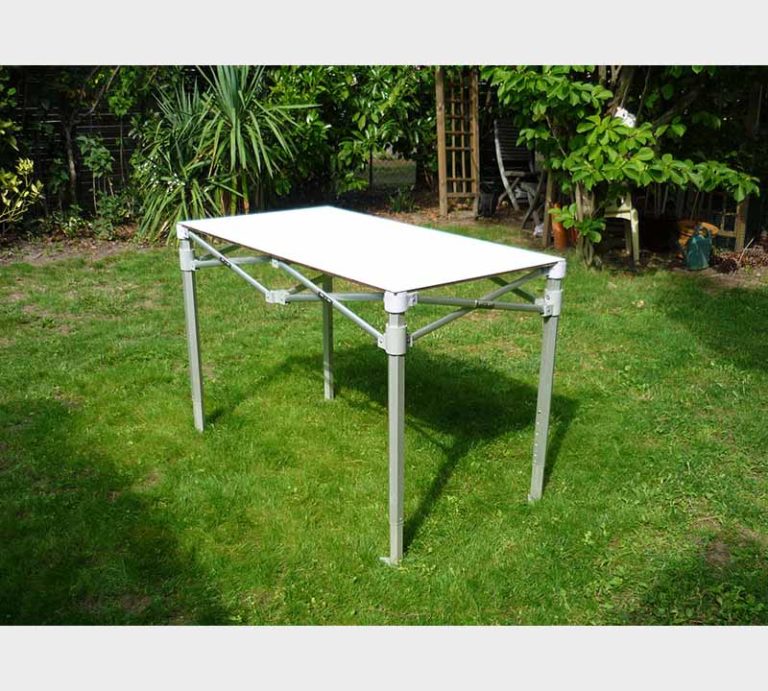 Table traiteur pliante | Mobigrill spécialiste équipements traiteurs